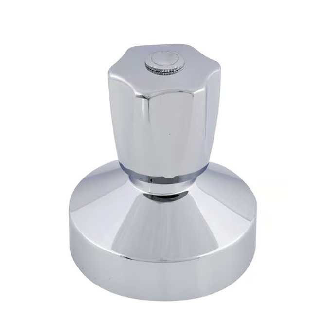 Acabamento Registro 1 ¼ e 1 ½ Volante Metal Estria Deca C50